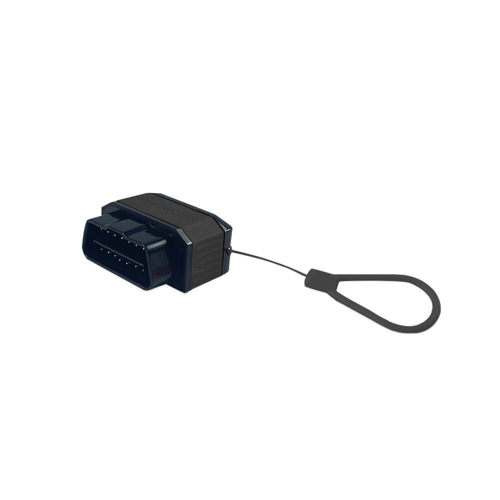 Беспроводной автомобильный диагностический сканер KONNWEI KW905 BT 5.0 OBDII для систем iOS и Android, черный.