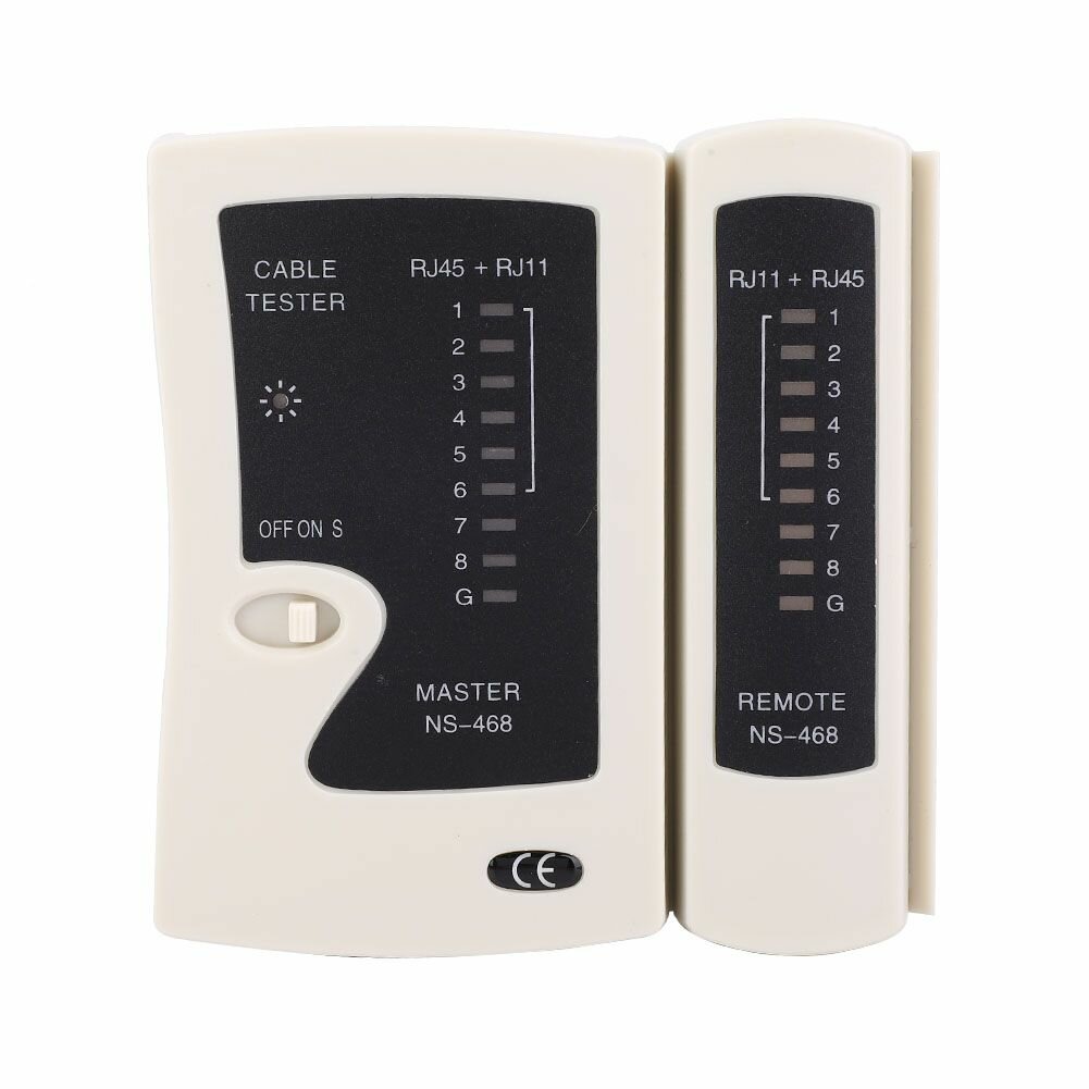 Тестер сетевых кабелей RJ45/RJ11/RJ12 для LAN