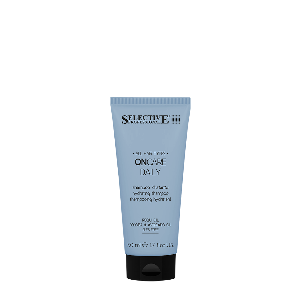 Шампунь Selective Professional OnCare Daily Hydrating pH 5.4-5.75, Увлажняющий для сухих волос, 50 мл