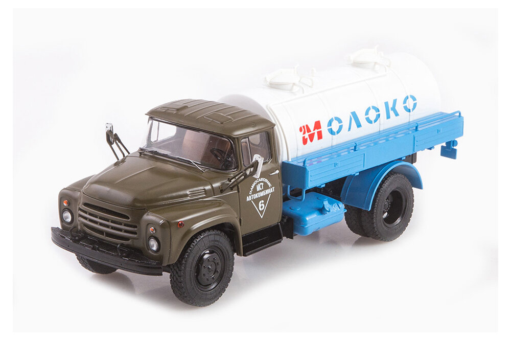 Модель коллекционная SSM Лихачев 130 цистерна "молоко" АЦПТ-41