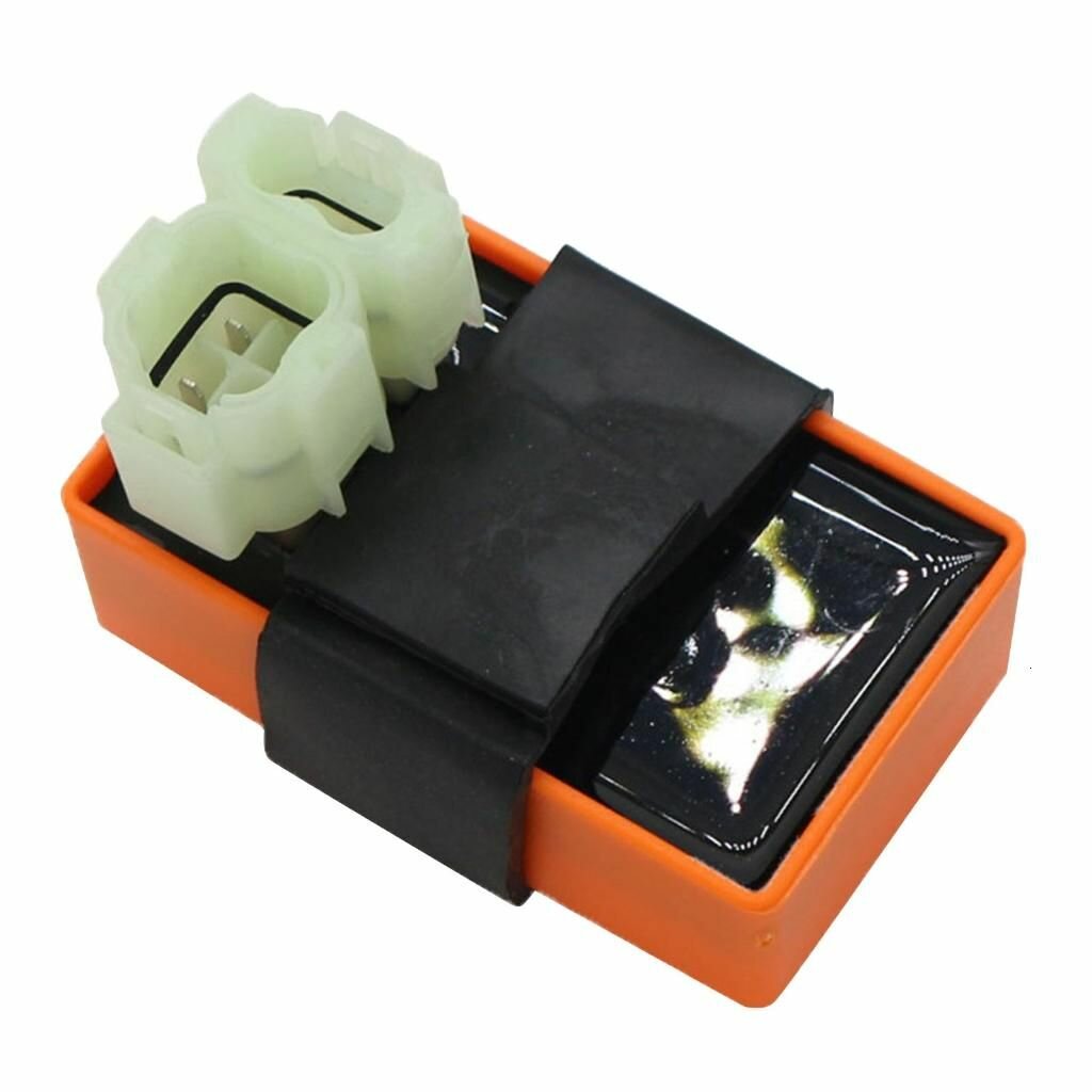 Гоночный блок зажигания AC CDI для GY6 50 125 150cc мопеда, скутера ATV, Оранжевый