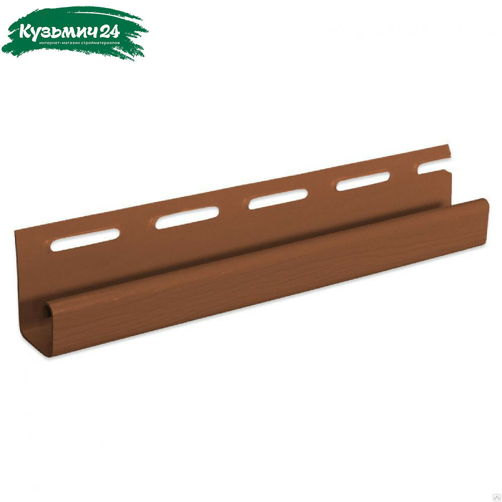 Сайдинг планка Финишная Дуб светлый (акрил), 2 шт.