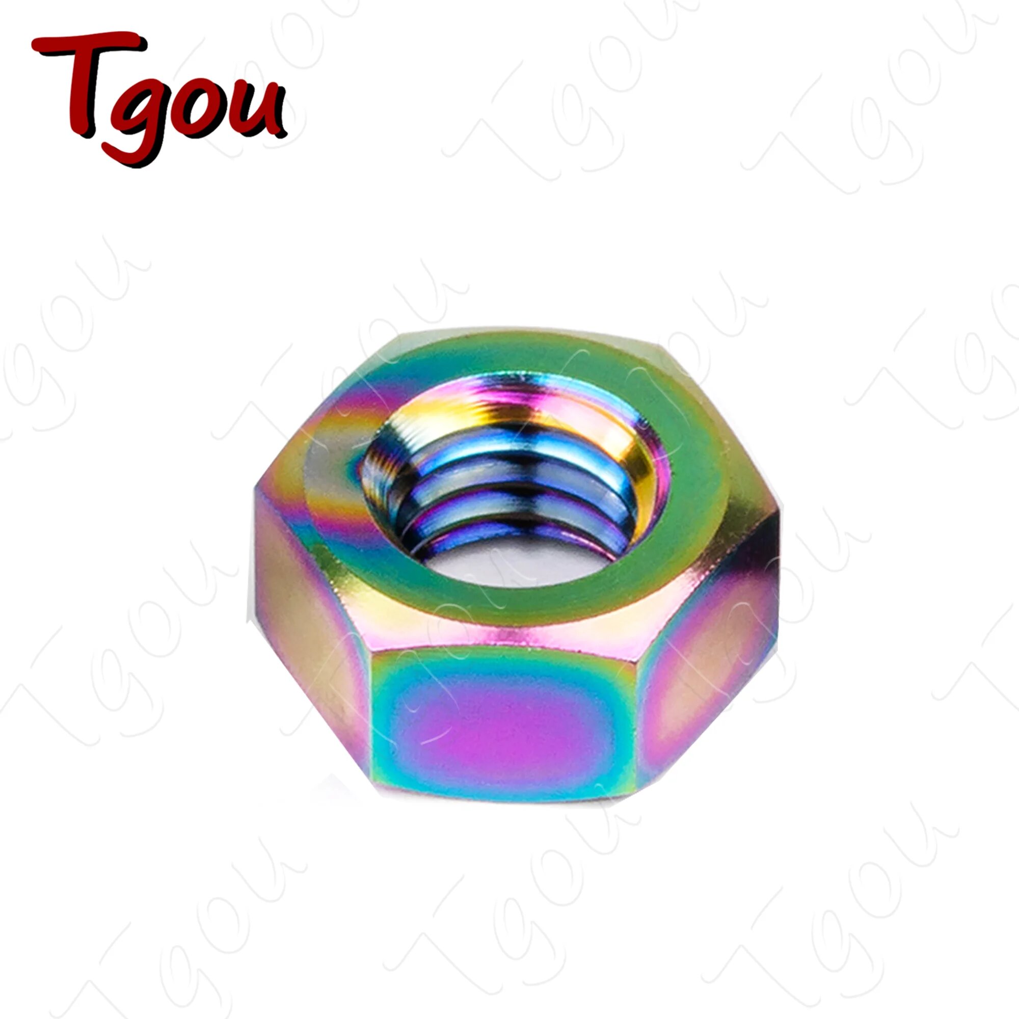 Титановые гайки Tgou M4 M5 M6 M8 M6, Rainbow