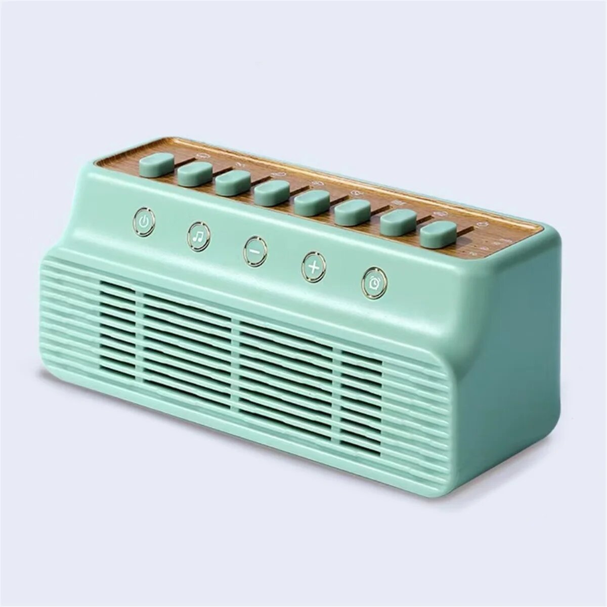 Розничная торговля! Новый натуральный звук, белый шум, Bluetooth-динамик, портативный спальный динамик, белый шум, домашний беспроводной динамик, зеленый