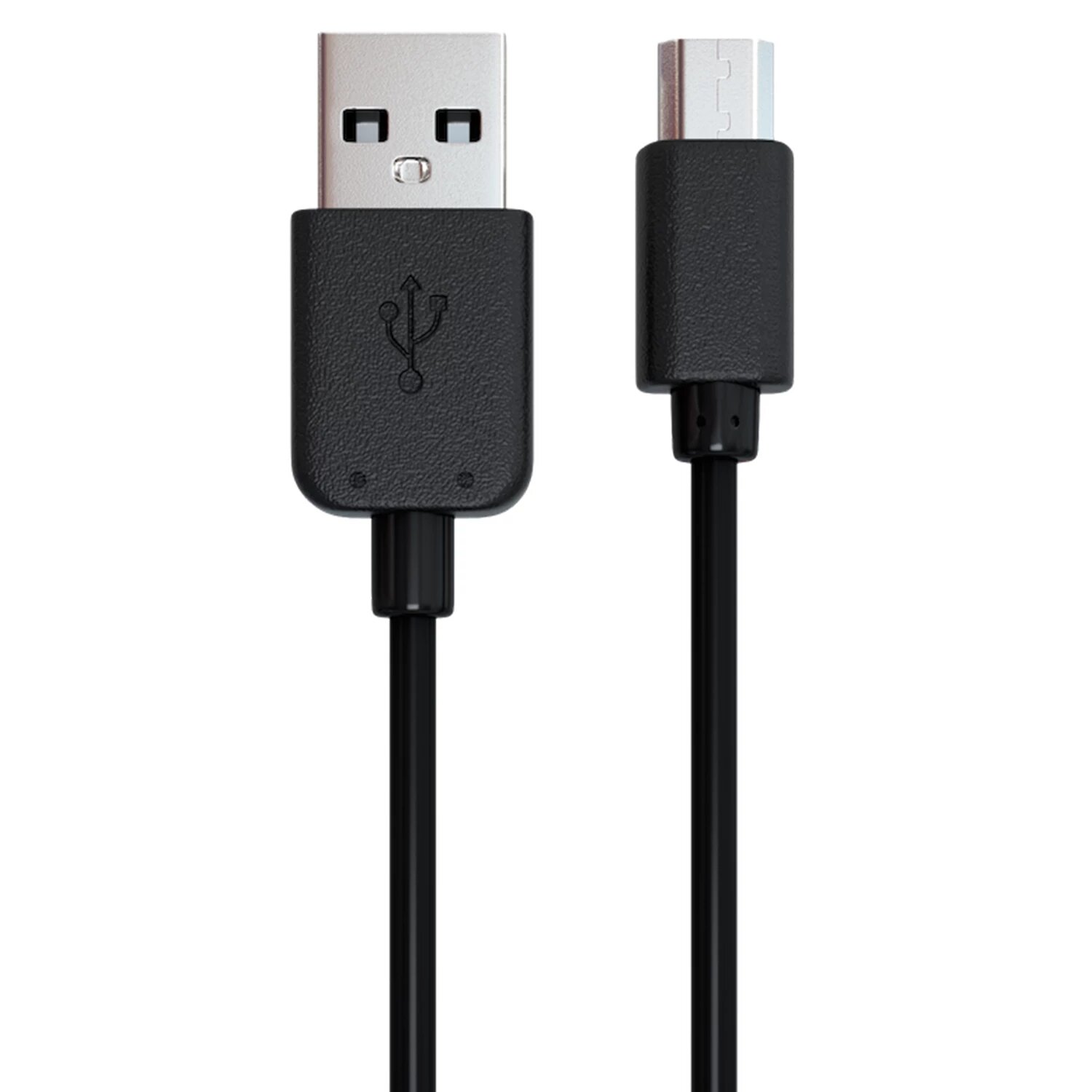 Кабель USB – micro USB 2.0, 1 м, RED LINE, для подключения портативных устройств и периферии, черный