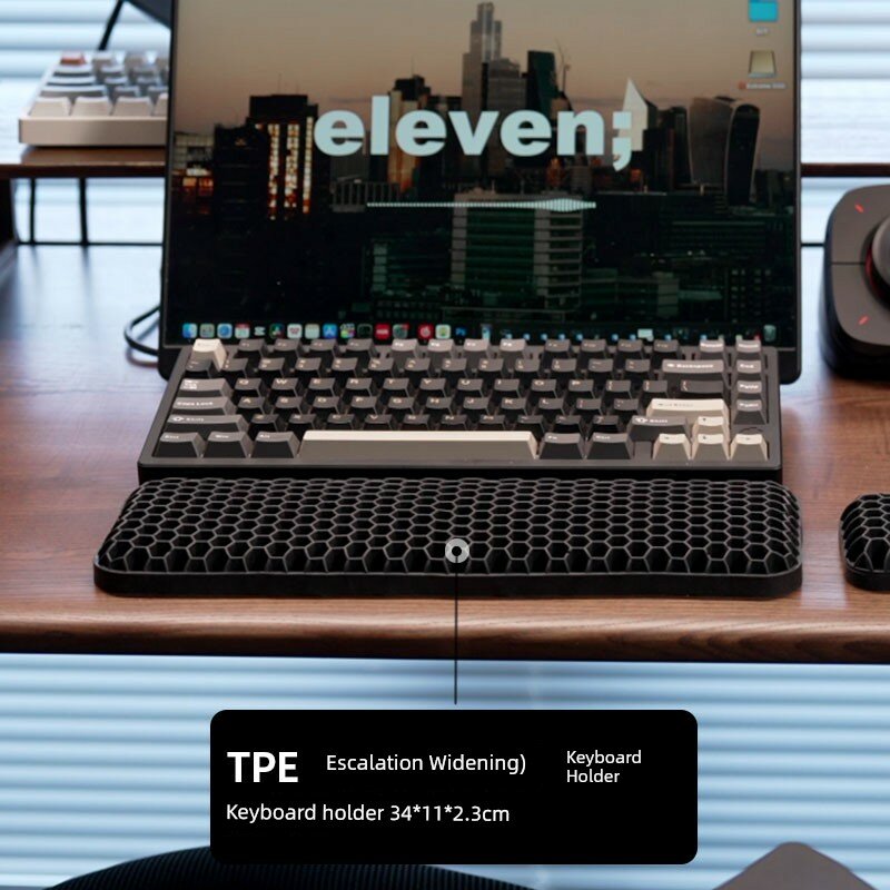 Подставка для запястий TPE Cloud Keyboard, коврик для мыши, дышащий, моющийся, для офиса, подставка для рук, моющаяся