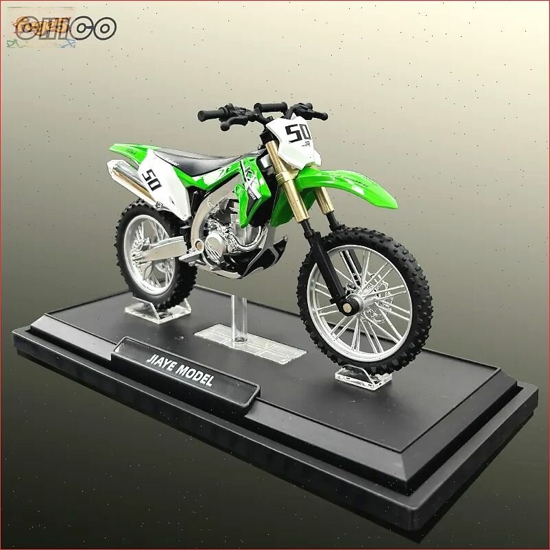 Игрушечный мотоцикл Kawasaki H2 R, 1:12, игрушка для мальчика, модель автомобиля, мотоцикл WEH