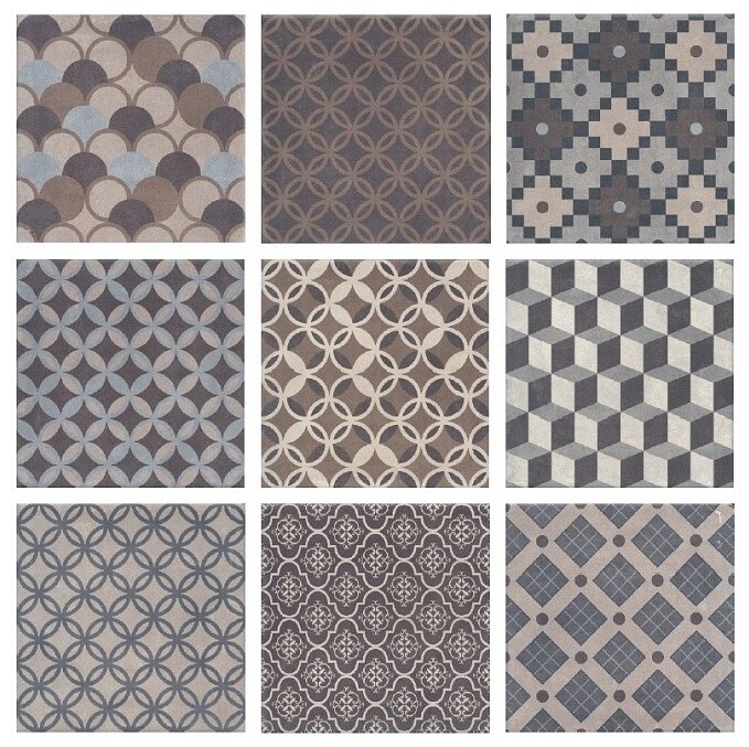 Плитка напольная KERAMA MARAZZI Карнаби-стрит орнамент, 20х20 см ...