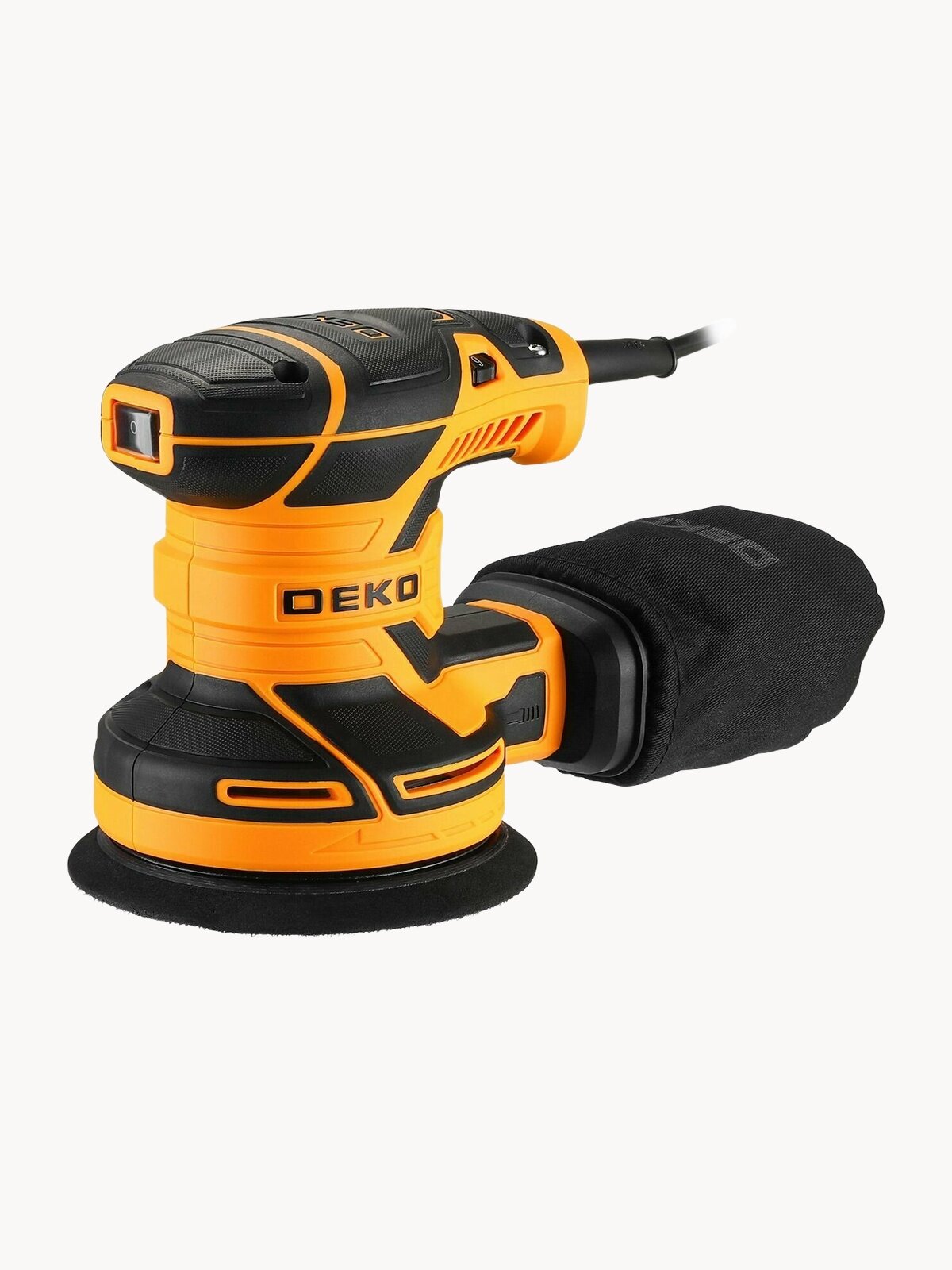 Эксцентриковая шлифмашина DEKO DKG400-125, 063-2203 (2022), 400 Вт