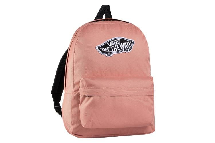 Рюкзак тканевый унисекс Vans Regular, flesh pink, до 20 л, легкий, стильный дизайн