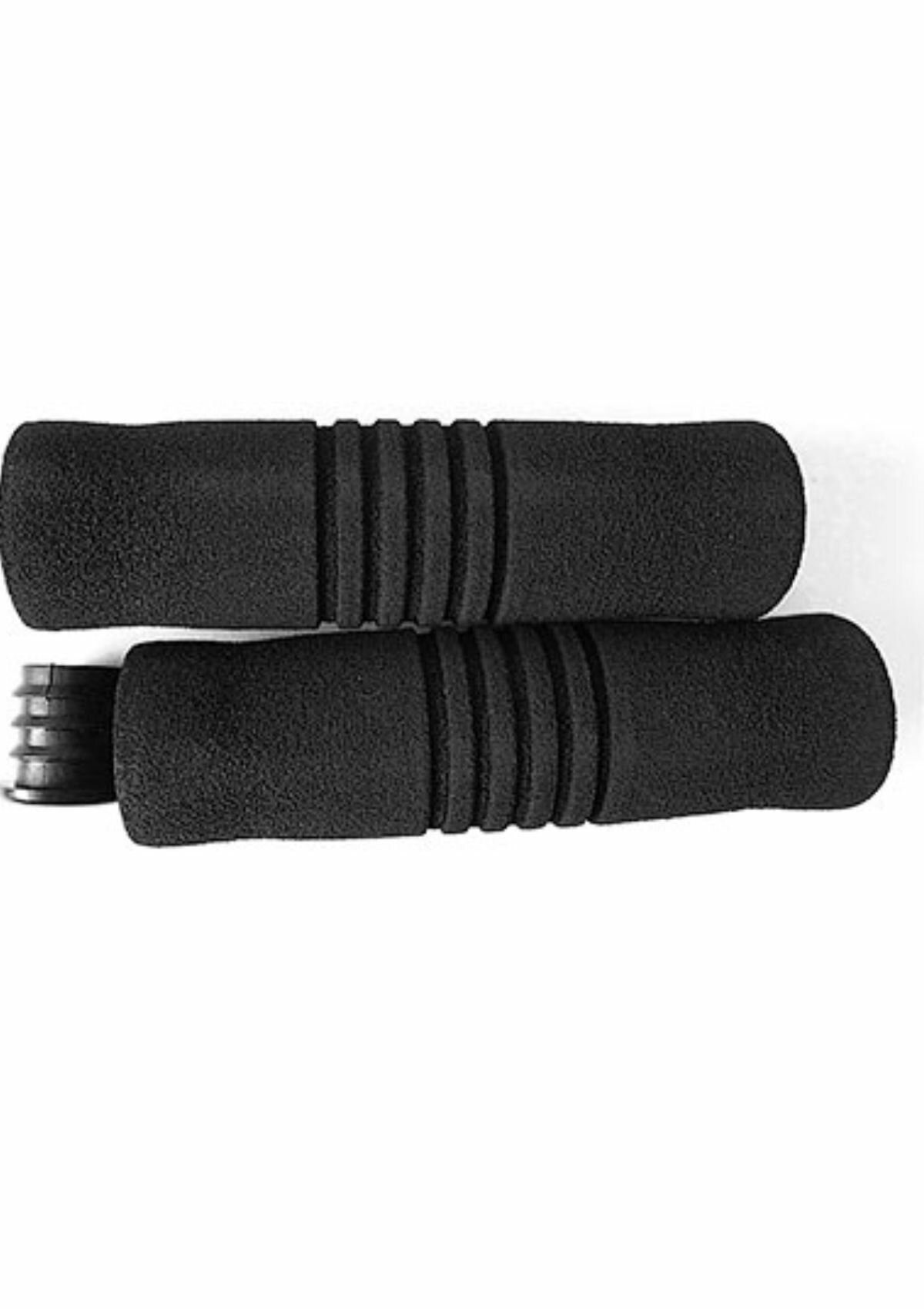 Ручки на руль поролон 120 мм черные