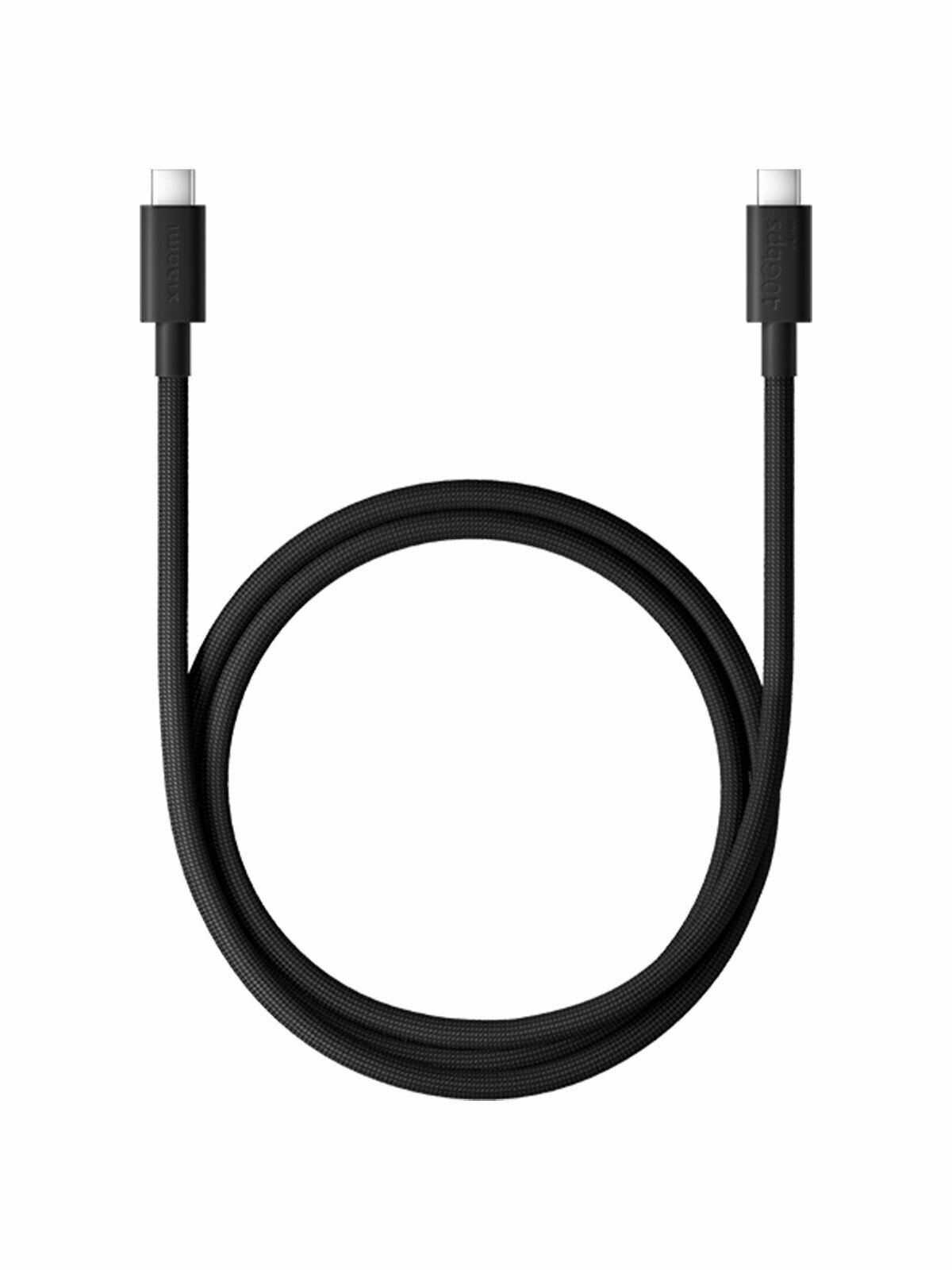 Кабель зарядный Xiaomi 6A High-speed USB4 Braided USB-C to USB-C Cable, 100 см, быстрая зарядка