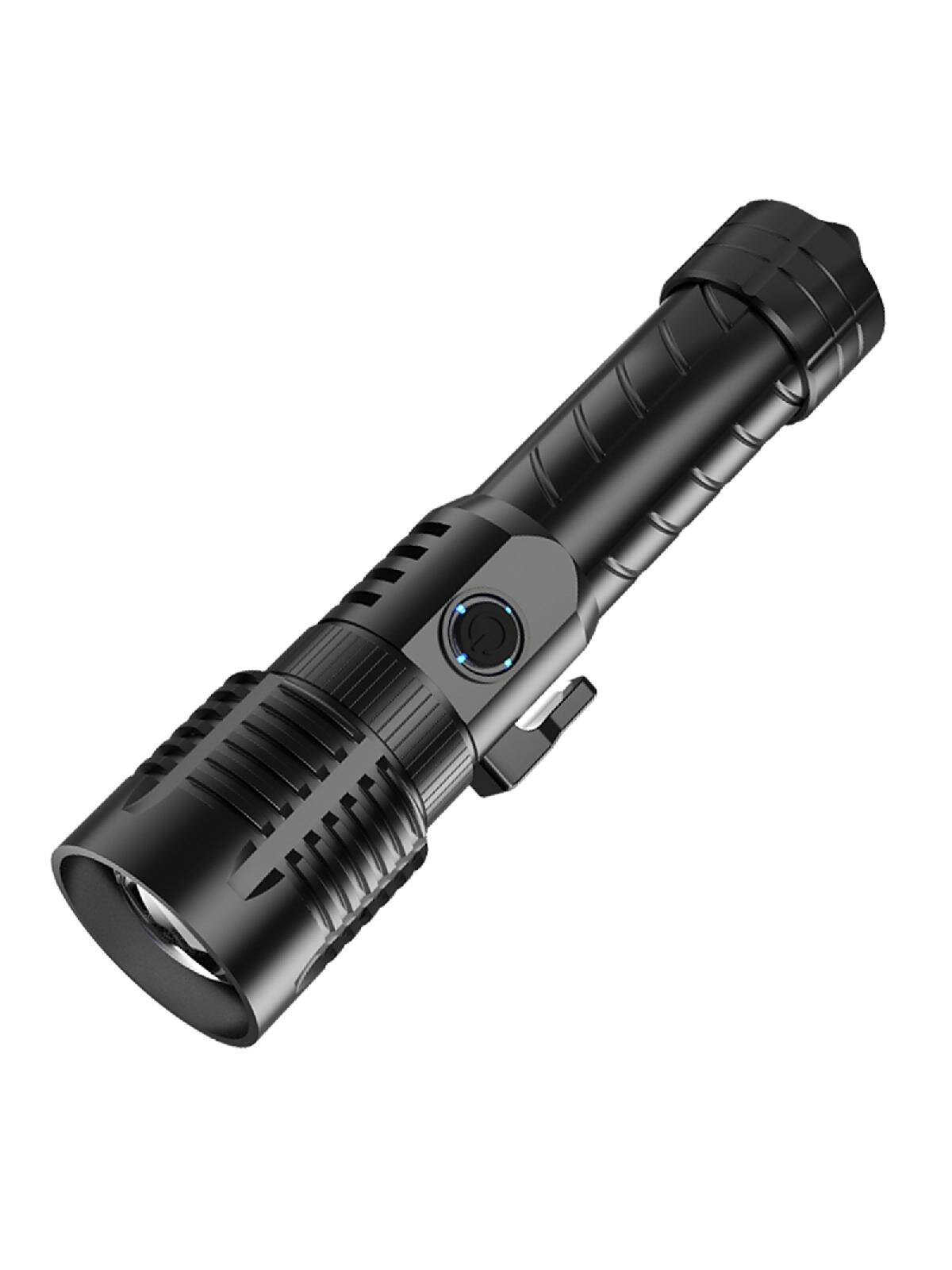 Светодиодный фонарь-спасатель с USB и ножом для разбивания стекол