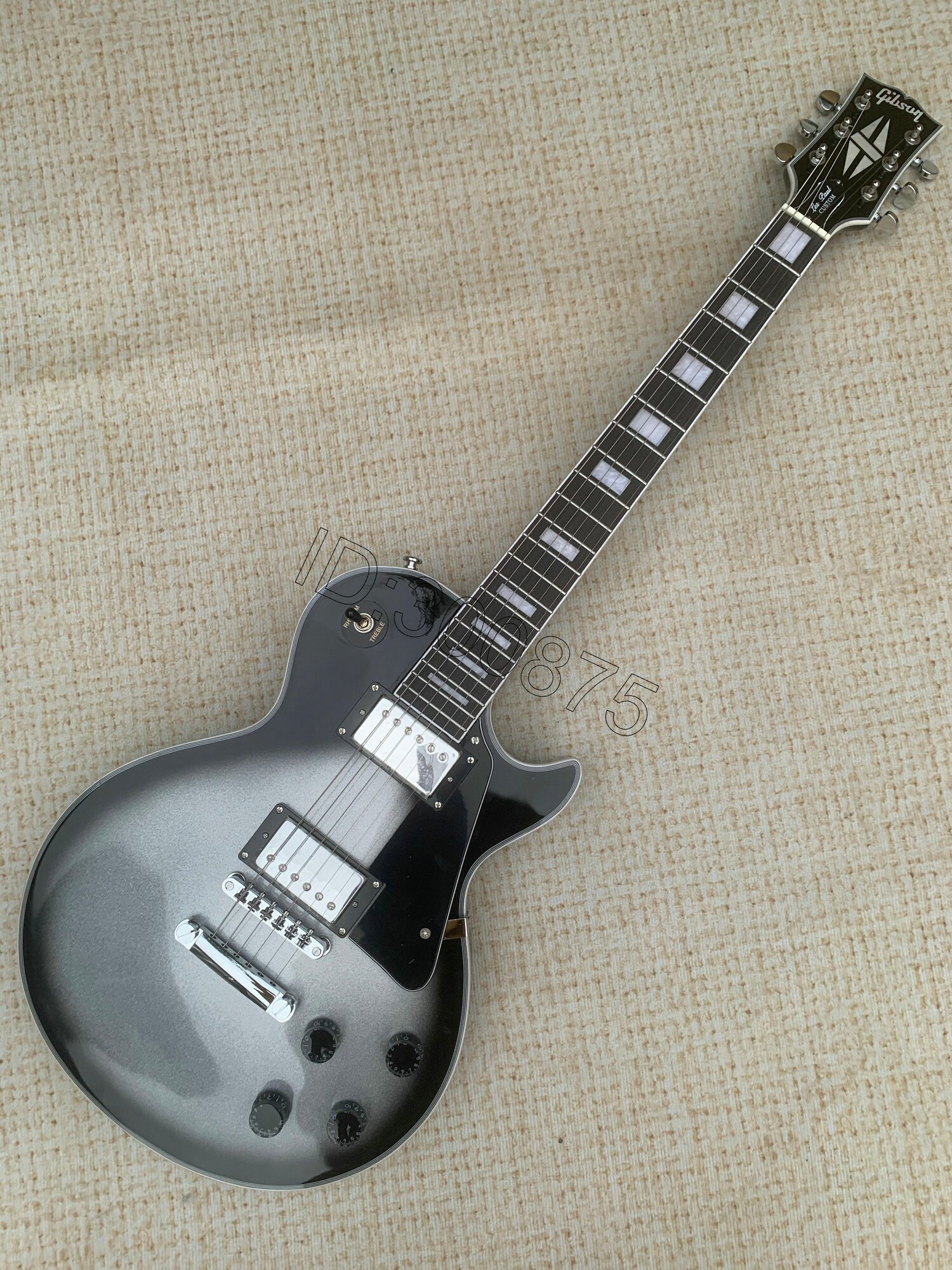 GIBSO Электрогитара электрогитара/гитара для начинающих 6-струнная, корпус Махагони 39"