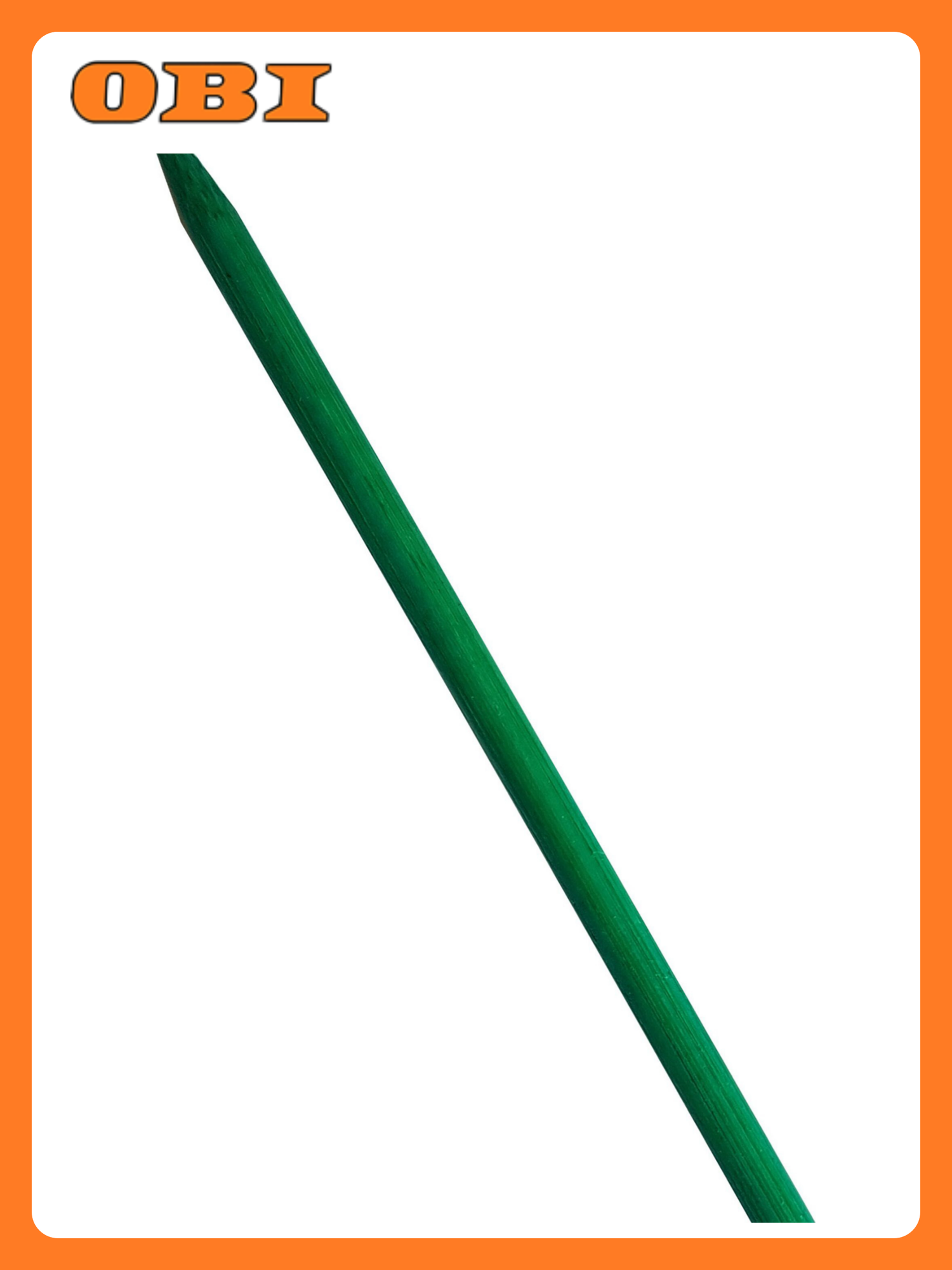 Опоры для растений GARDEN SHOW H60, бамбуковые, зеленые, 12шт