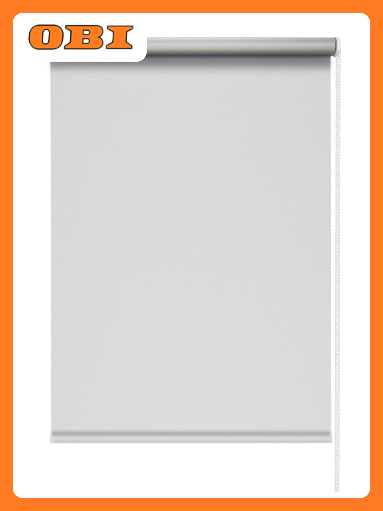 Рулонные шторы Эскар "Blackout", 60x170 см, 100% полиэстер, цепочный механизм