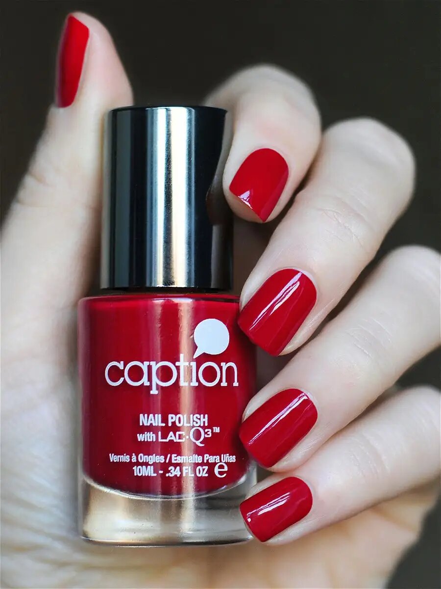 Лак для ногтей CAPTION Young nails красный 10 мл
