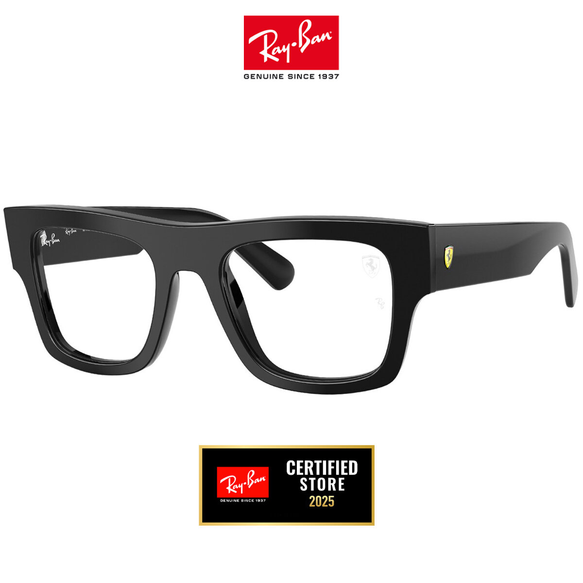 Ray-Ban 5517M F601 Scuderia Ferrari Medium size 51mm оправа для очков