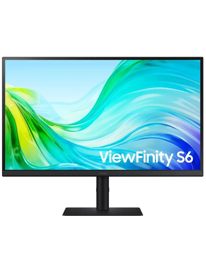 Монитор 27" Samsung ViewFinity S6 S61F S27F610EAI 2560x1440, 16:9, IPS, 300cd, 1000:1, 5ms, 178/178, DP, 2*HDMI, 100Hz