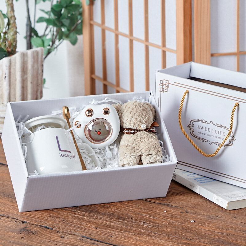 Новогодний подарочный набор с кружкой, удобный подарок для открытия мероприятий, взаимодействия с клиентами, командного строительства, практичные маленькие индивидуальные подарки