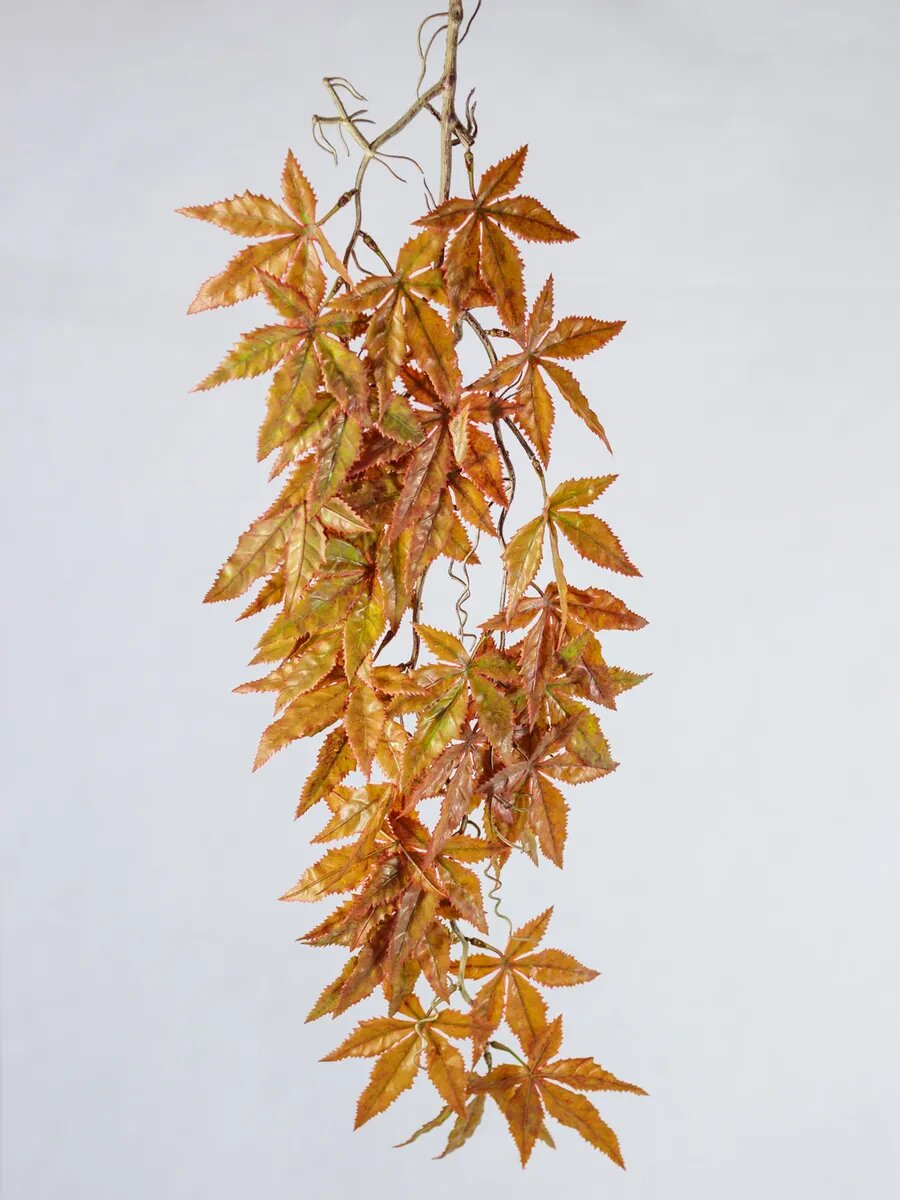 Цветок искусственный Клен ампельный 95 см