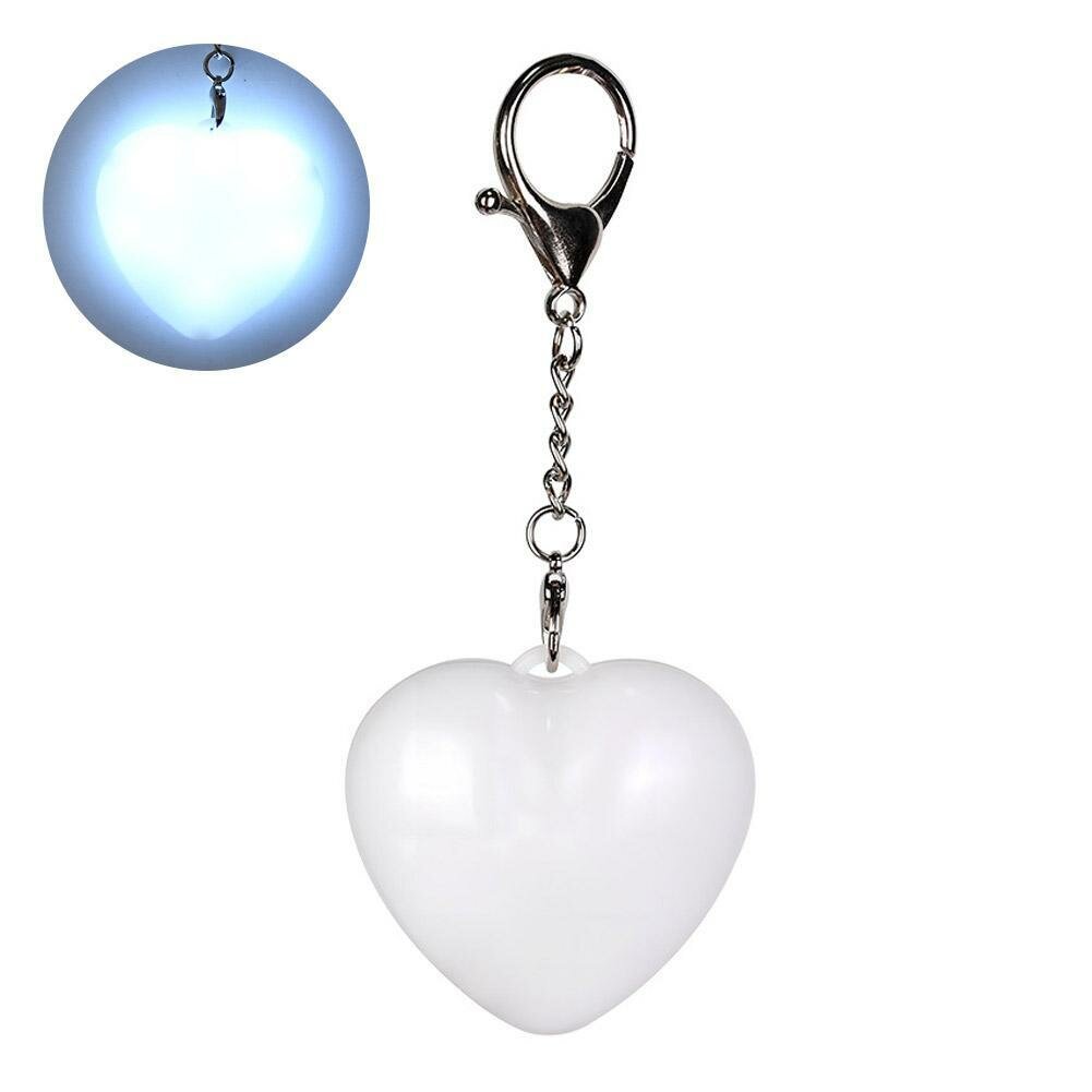 Светодиодный фонарик в форме сердца, сенсорное включение,