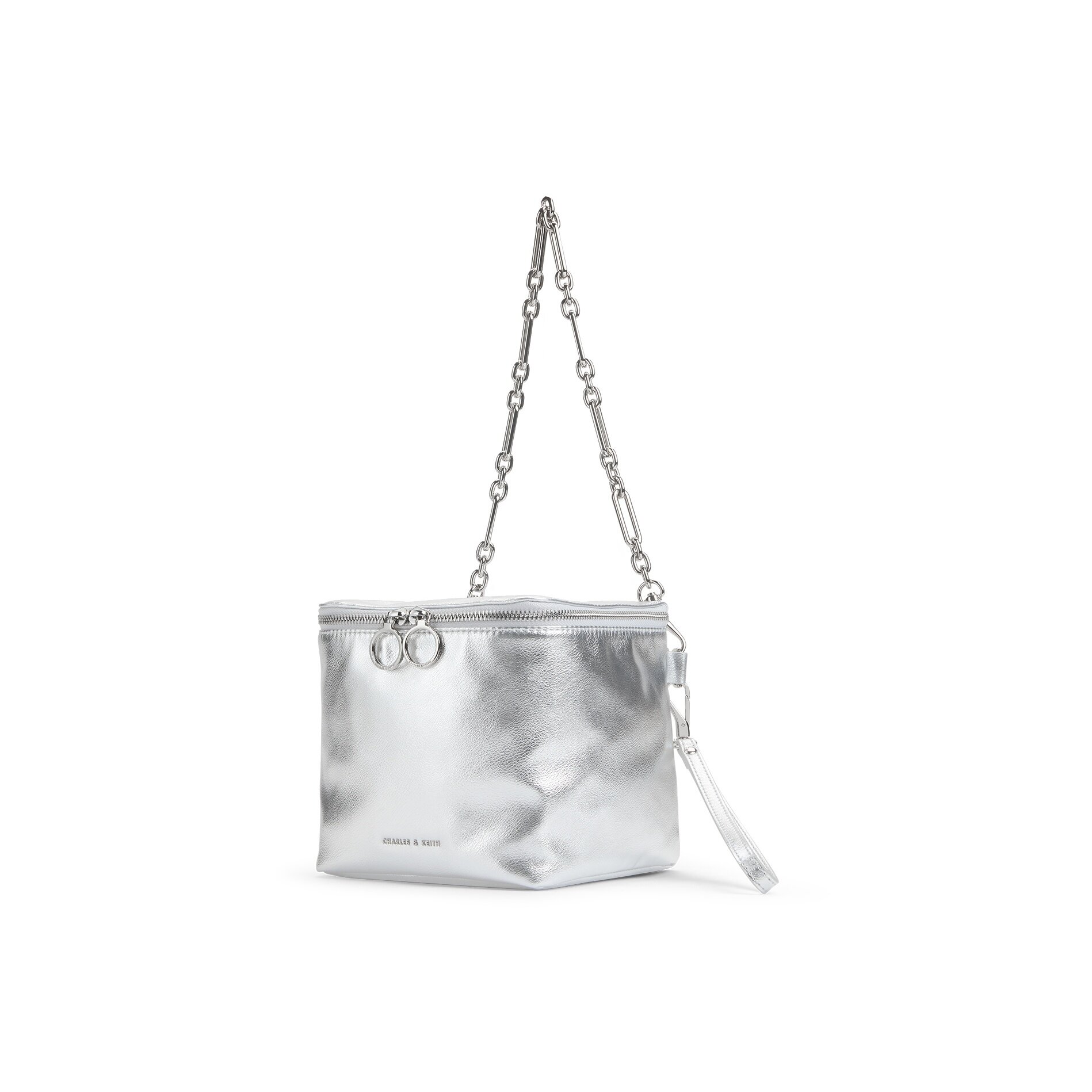 Сумка CHARLES & KEITH, фактура матовая — фото 1