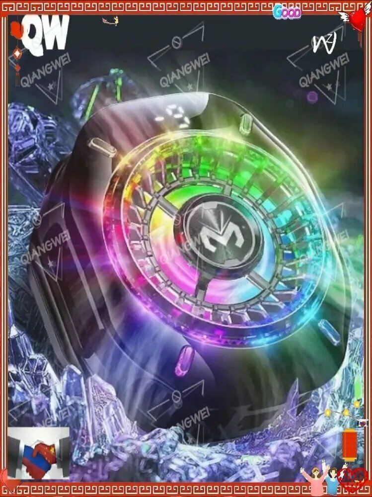 Кулер для смартфона/телефона CX10, бесшумный, Радиатор MEMO с RGB подсветкой