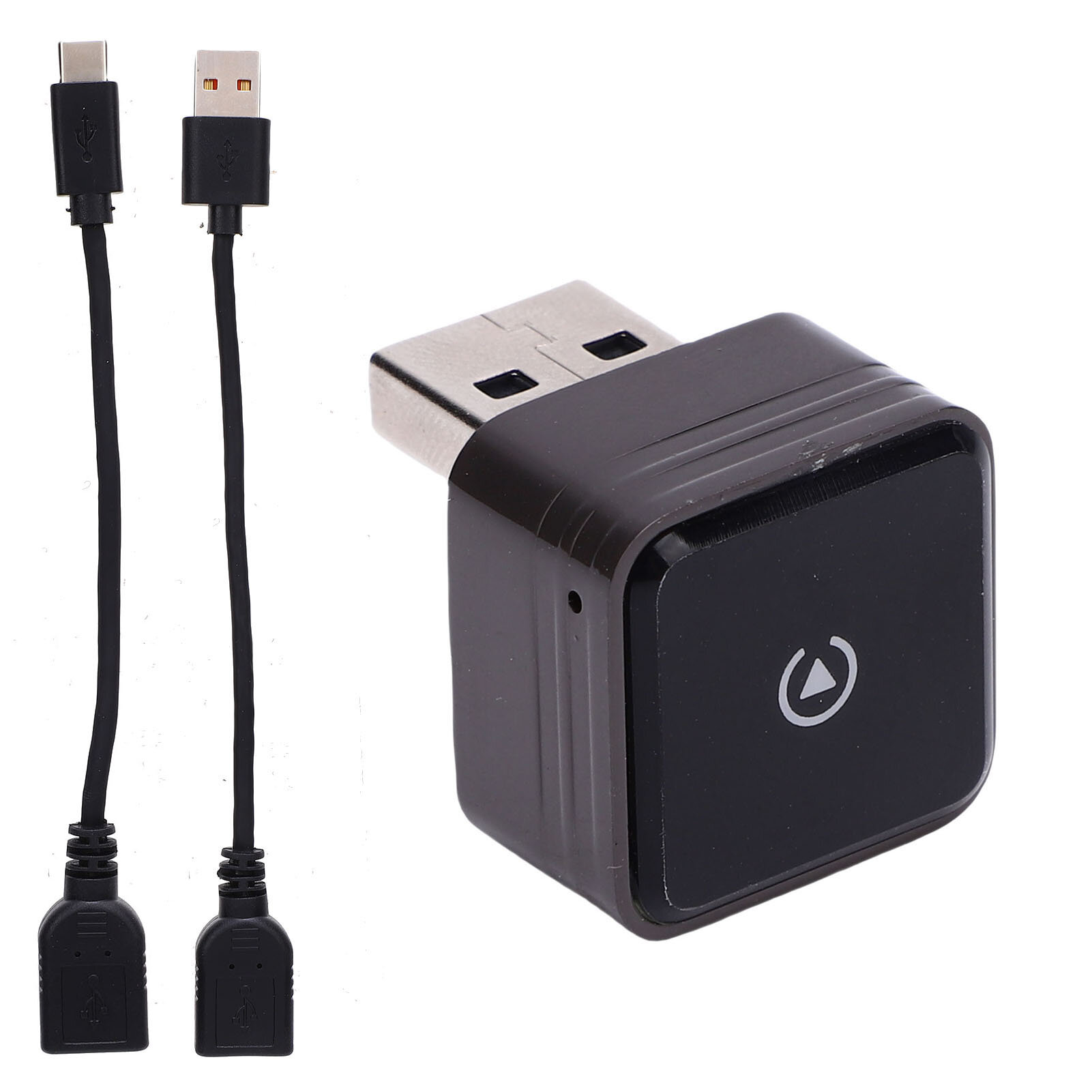 Беспроводной адаптер Carplay, проводной адаптер для Android Auto с кабелем USB A Type C, подключаемый по принципу Plug and Play.