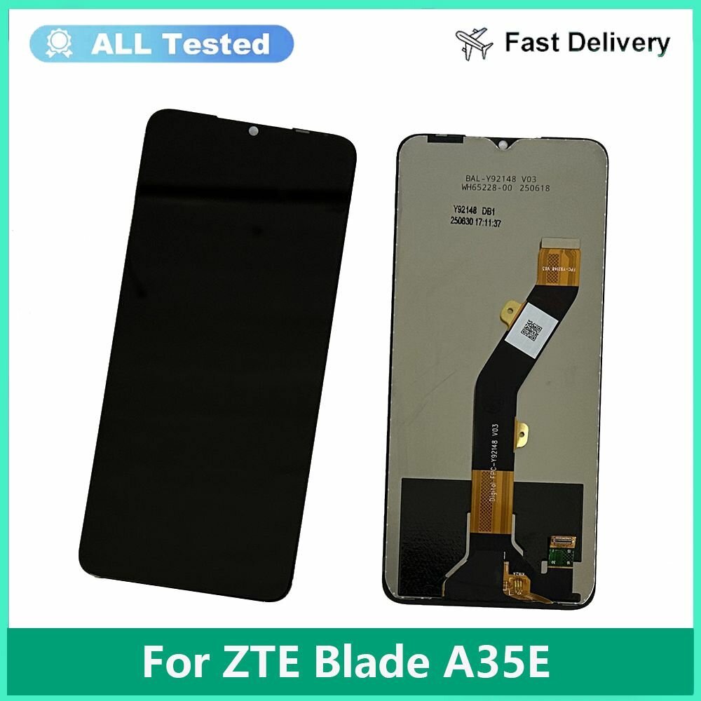 Дисплей для ZTE Blade A35E; дисплей в сборе с сенсорным экраном