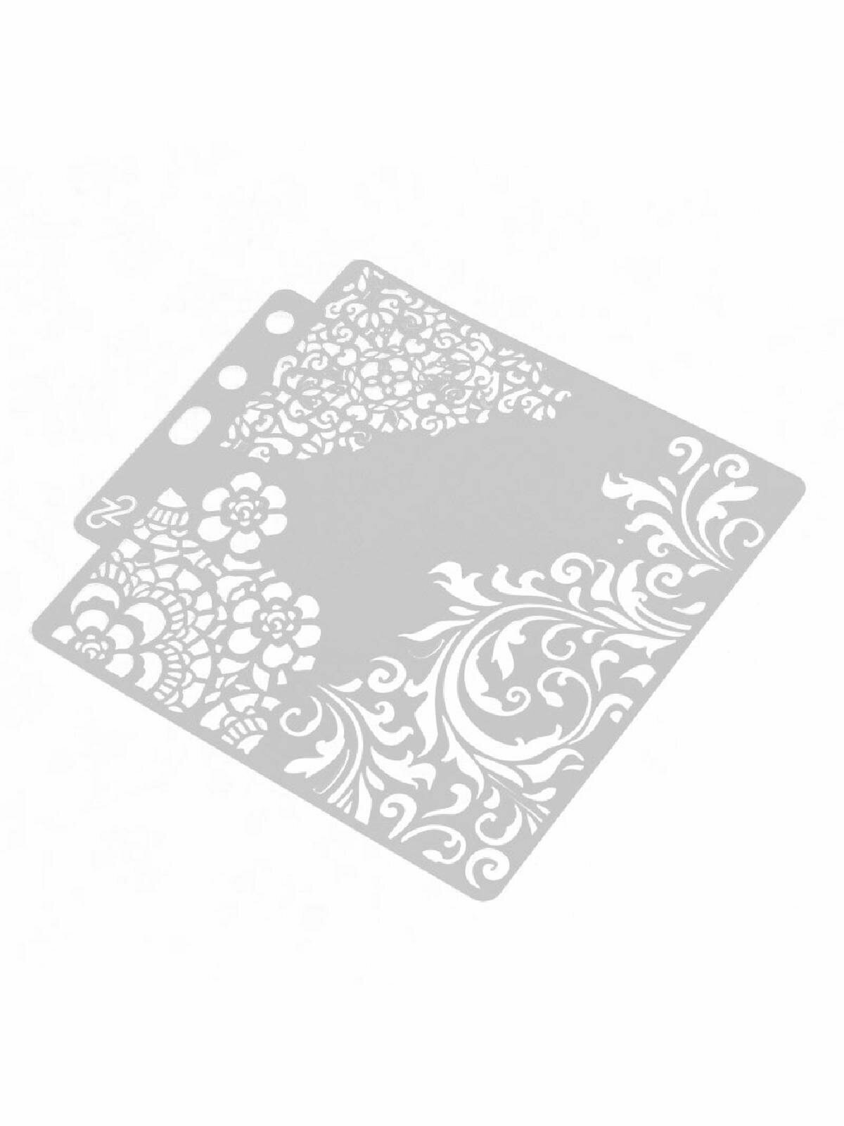 Трафареты для наслоения своими руками Трафареты для рисования Скрапбукинг Тиснение Альбомная карточка