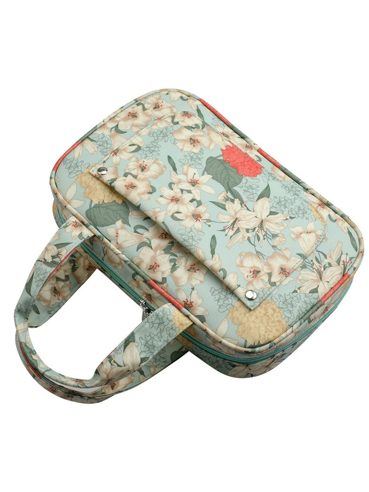 Сумка-органайзер для вязальных спиц, крючков для вязания крючком, аксессуаров для вязания