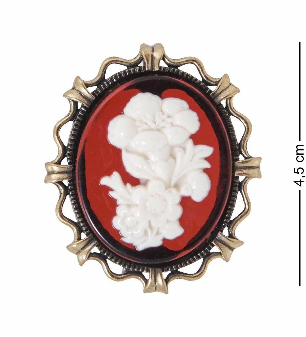 Брошь, янтарь