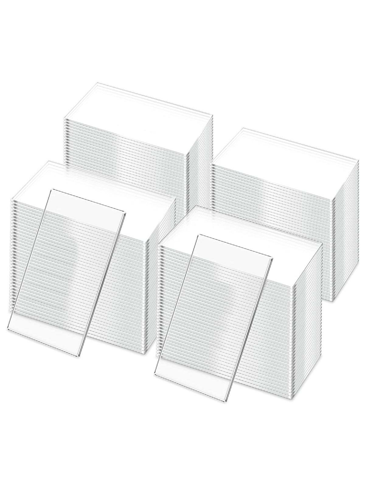 Карточки с именами гостей за столом Пустые прямоугольные акриловые таблички для знаков рассадки