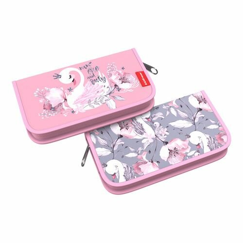 Пенал 1 отделение без наполнения "SwanPrincess" 205*1110 см 52518 "Erich Krause"