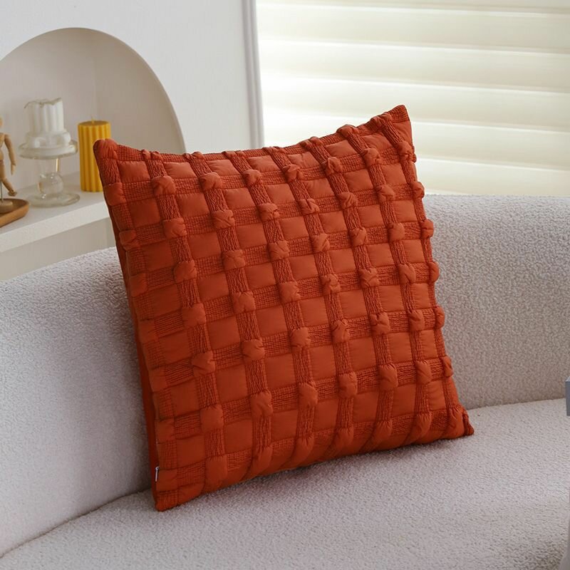 3D Подушка с пузырьковым пледом, чехол для дивана, милый модельный декор для комнаты и отеля, поставка цепочки