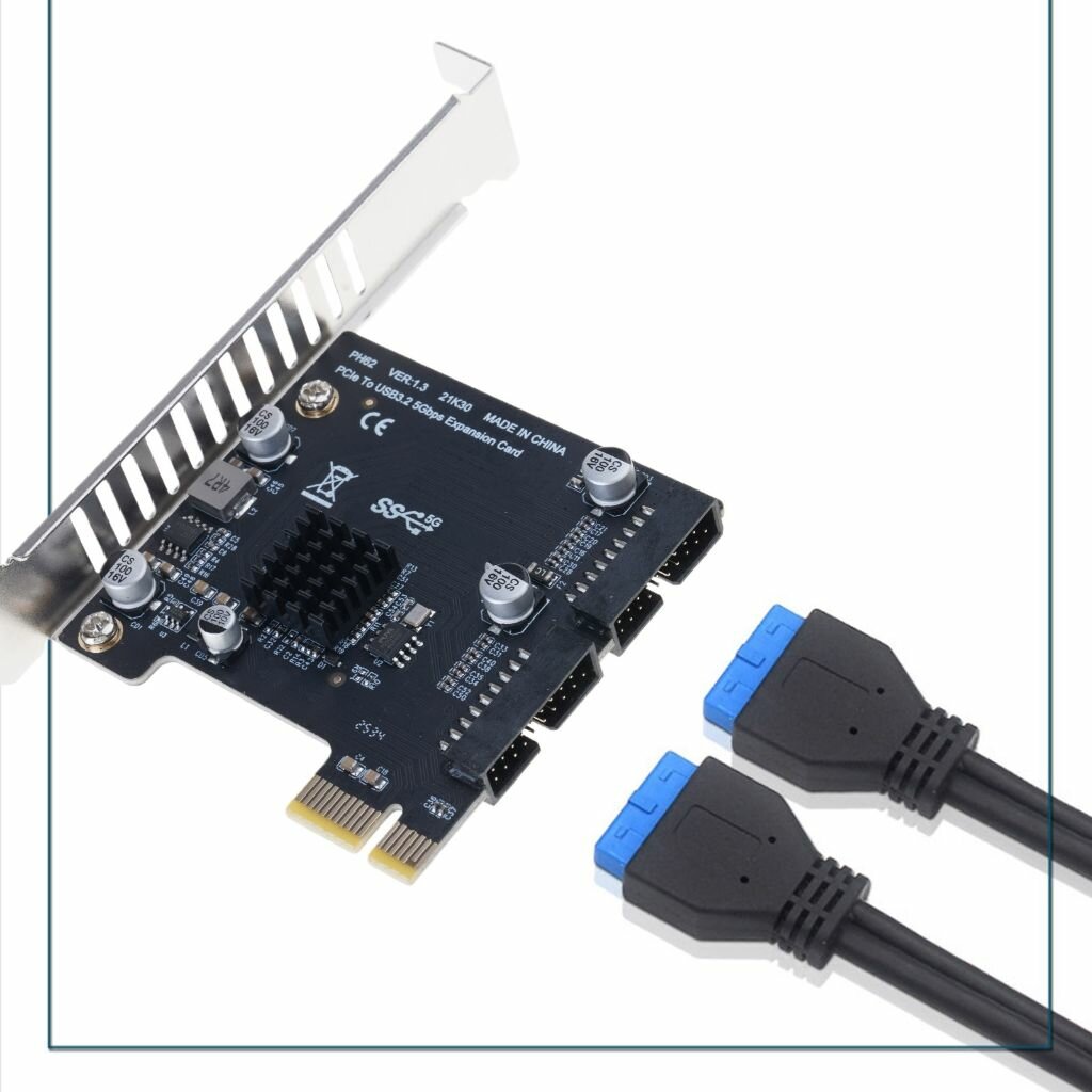 PCI-E USB 3.0 адаптерная карта — фото 1