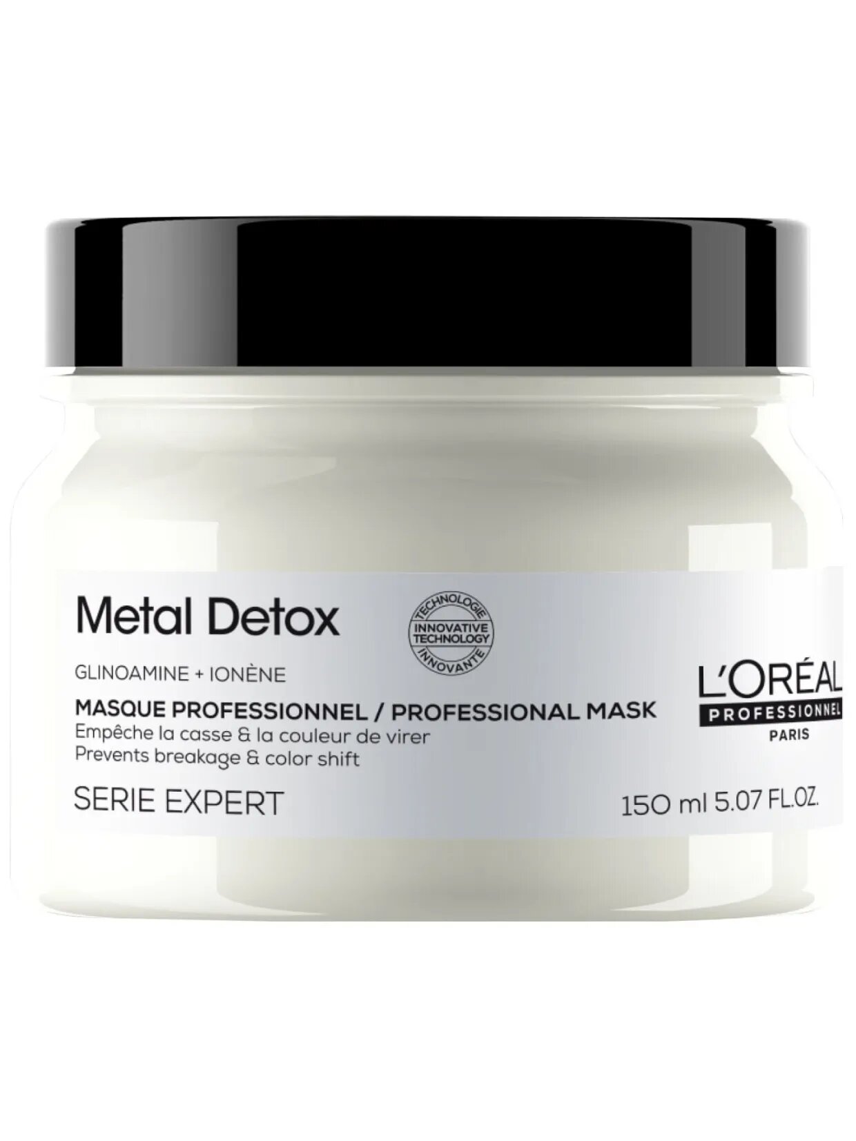 Маска L'Oreal Metal Detox, для окрашенных волос, восстановление, 150 мл
