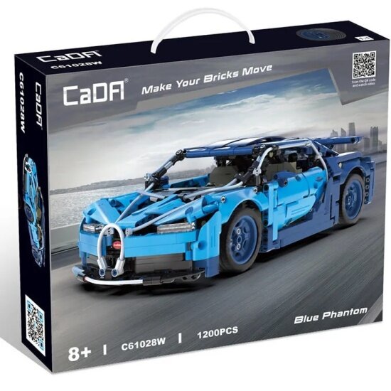 Double Eagle Конструктор Гоночный автомобиль 1:12 1196 деталей C61028W с 8 лет