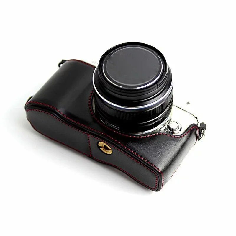 Кожаный чехол Cozyshot Black для Olympus E-PL7 EPL8 EPL9 EPL10