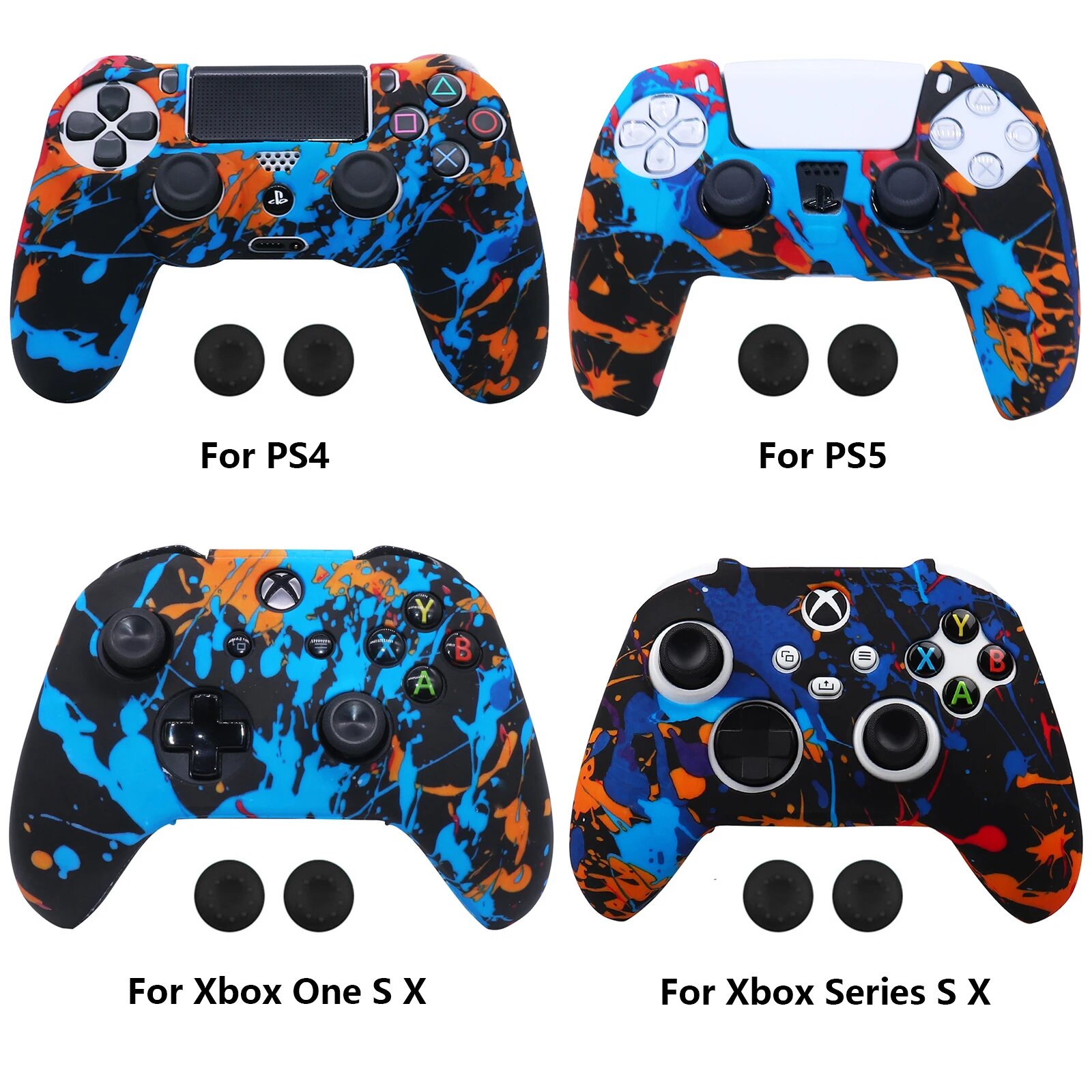 Силиконовый чехол Ralan для Xbox Series S X, цвет 5
