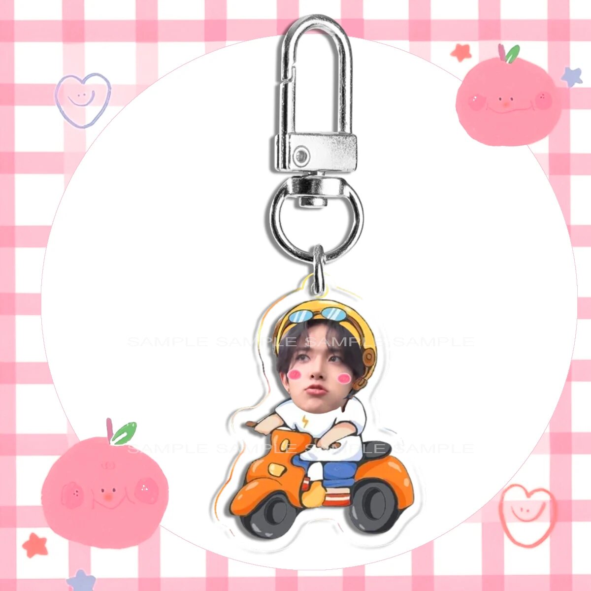 Брелок Kpop Idol SUNGHOON JAY JAKE Ni-ki TKENK26B-2