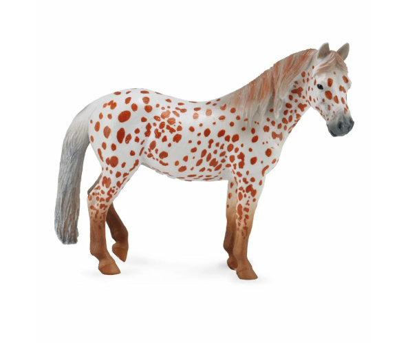 Фигурка лошади Пони Британский каштаново-леопардовый, XL 88750b