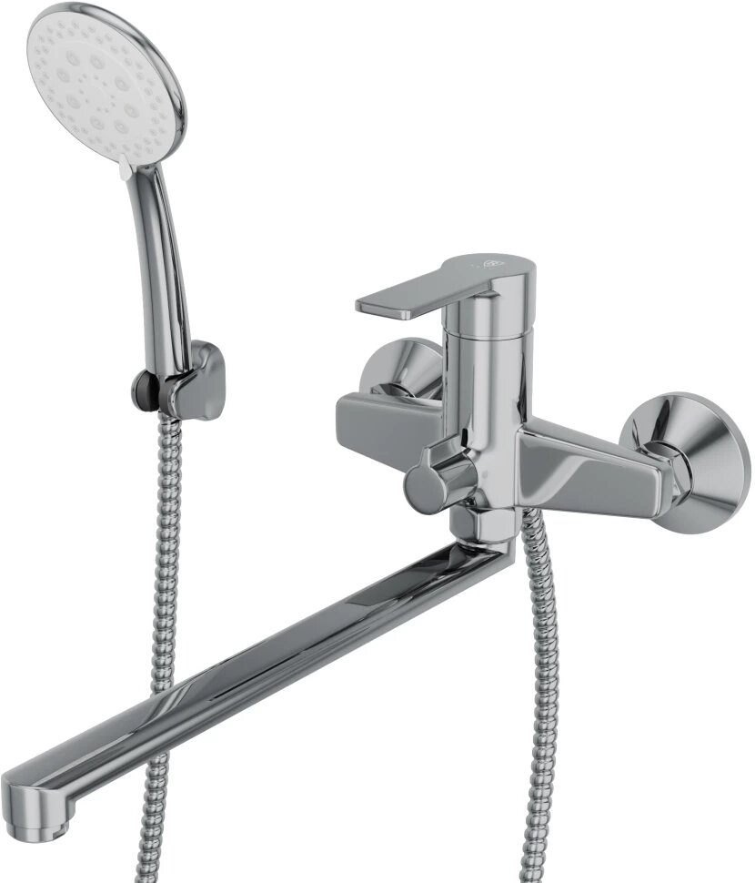Смеситель для ванны Rush Madeira MA3245-51 универсальный, с душевым гарнитуром, хром