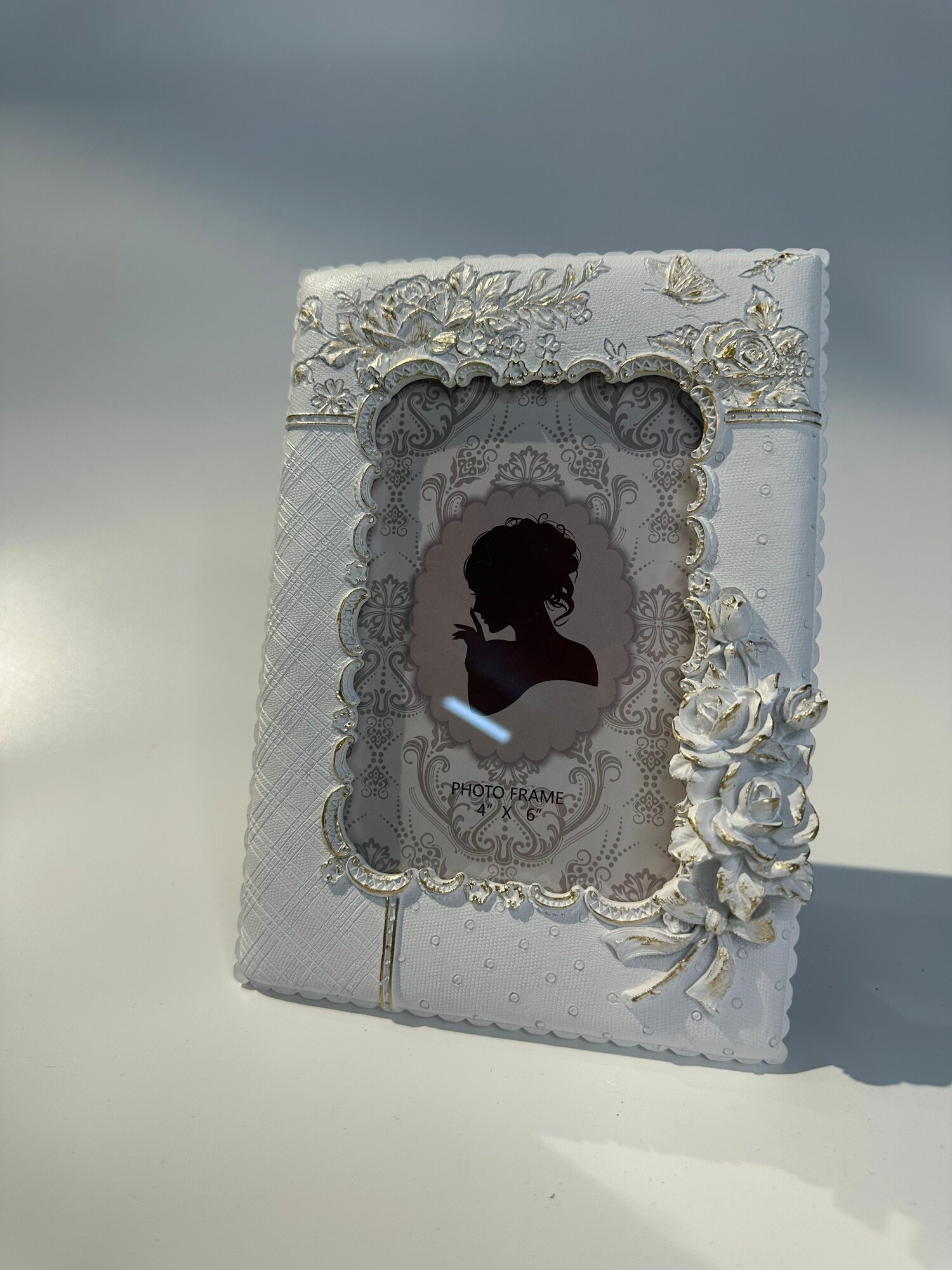 Фоторамка для фото 10х15 см "Нежный прованс" , полистоун, 15.8х3.5х21 см