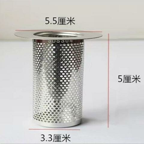 304 Нержавеющая сталь Фильтр Сетка для ванной Уловитель волос Слив в полу Сетка для канализации Анти-сетка