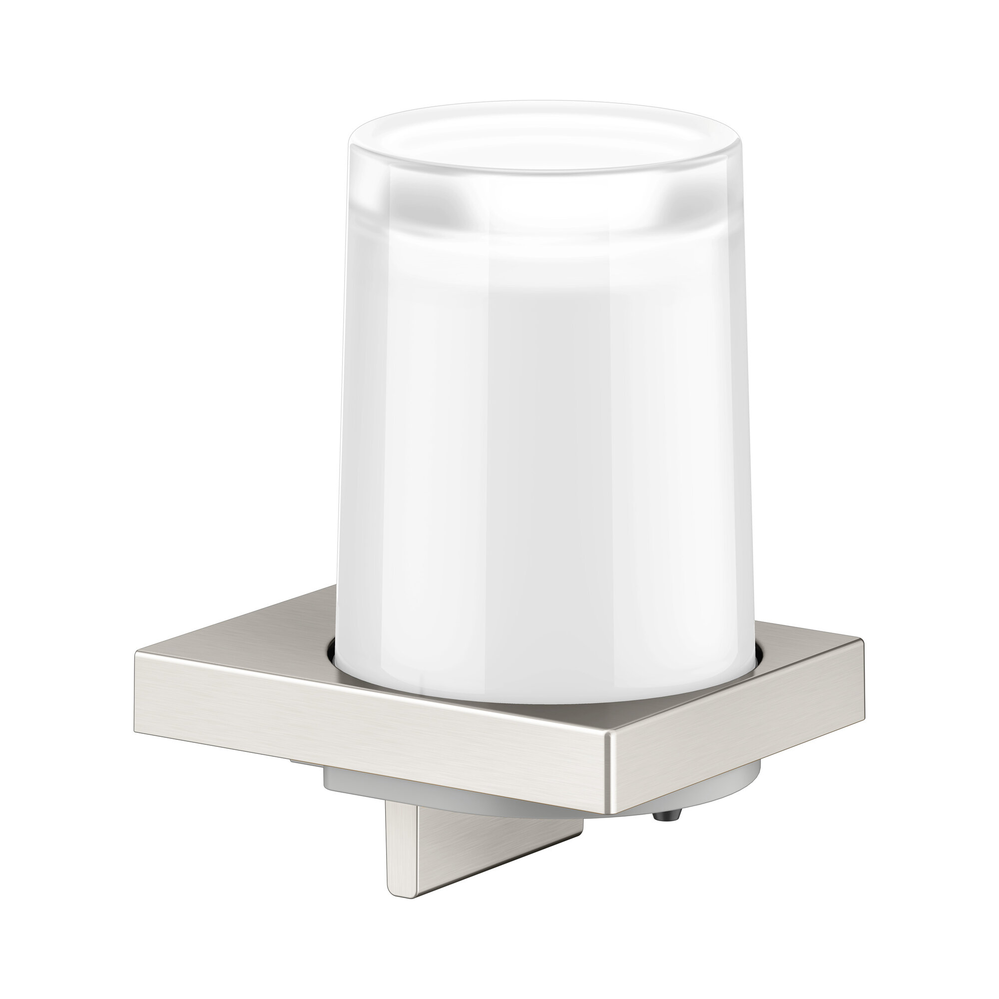 Дозатор для жидкого мыла Keuco Edition 11 настенный, 180мл, хрустальный стакан, шлифованный никель 11152 059000