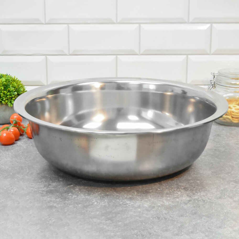 Таз 10л 42.5см, нерж сталь