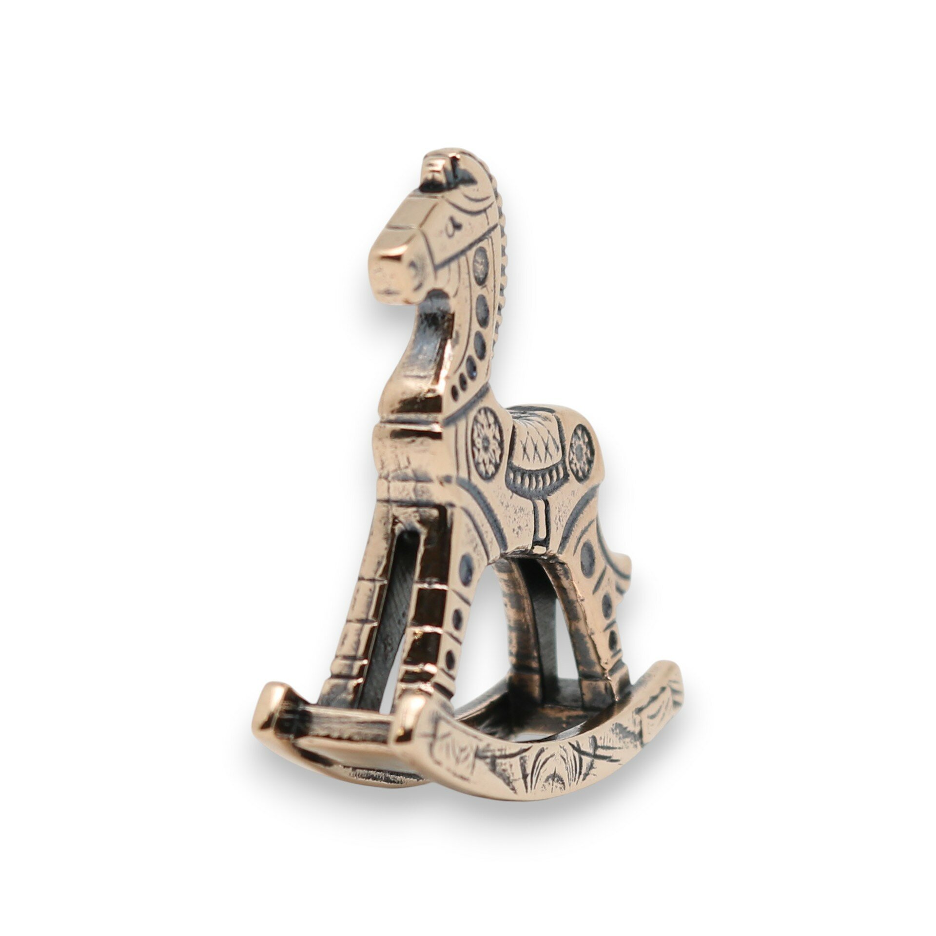 Лошадка-качалка Фигурка из Бронзы от Рязанской литейной мастерской