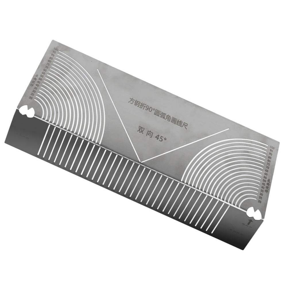 Металлический чертёжный инструмент с масштабной линейкой, 100